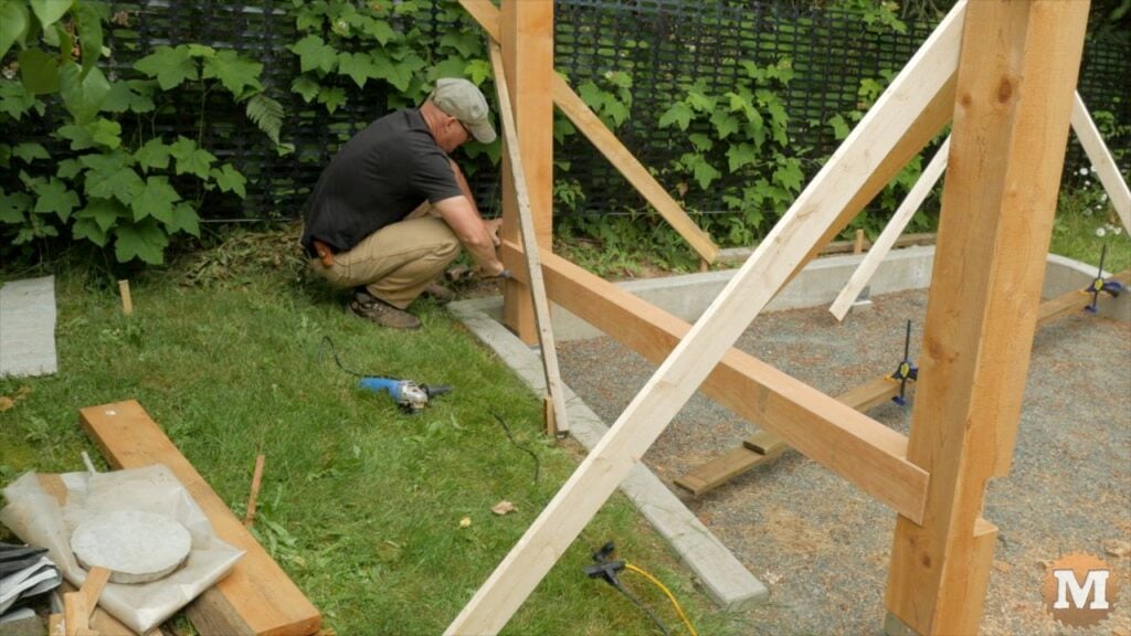 Build a Woodshed - Timber Frame Style