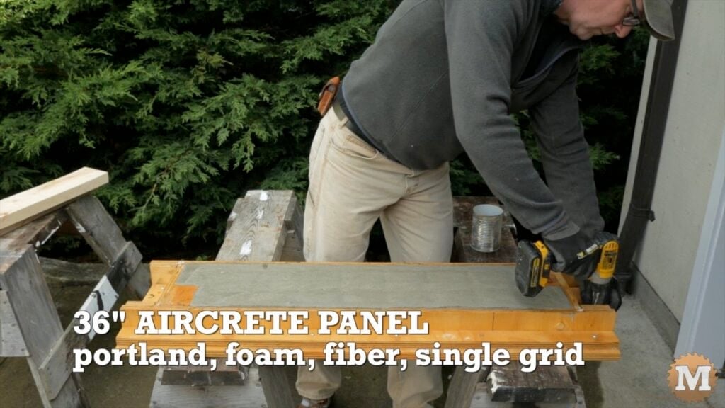 the Best Aircrete Recipe - a Lightweight Portland Concrete Formula ...