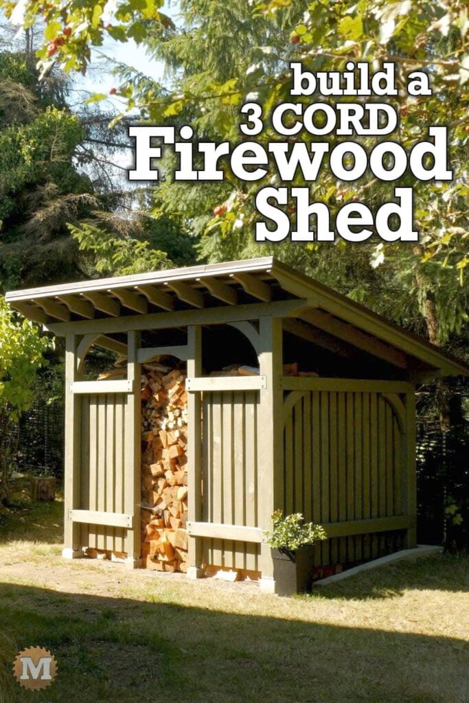 Build a Woodshed - Timber Frame Style