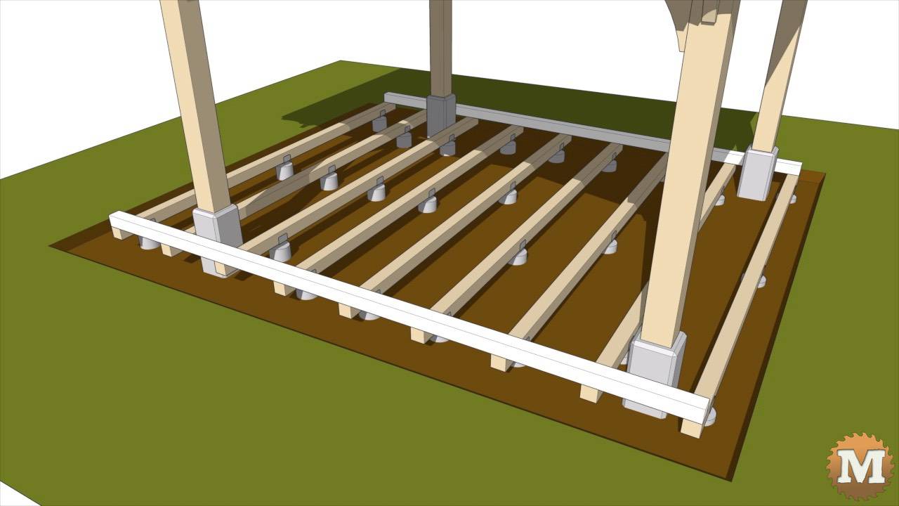 Build a Beautiful Low Profile Floating Deck