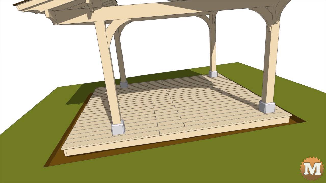 Build a Beautiful Low Profile Floating Deck