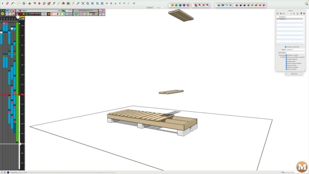 Sketchup Drawing Plan and Cut-List | Firewood Drying Shed