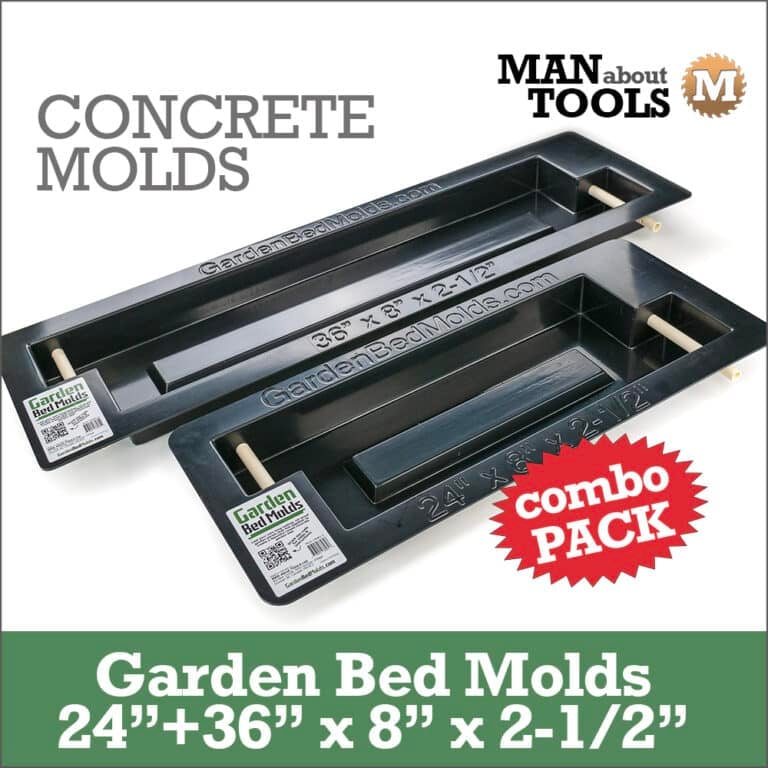 Plastic Concrete Molds | MAN About TOOLS