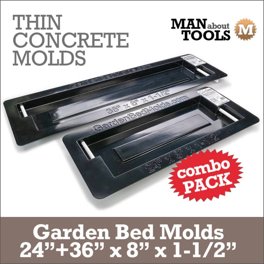 Plastic Concrete Molds | MAN About TOOLS